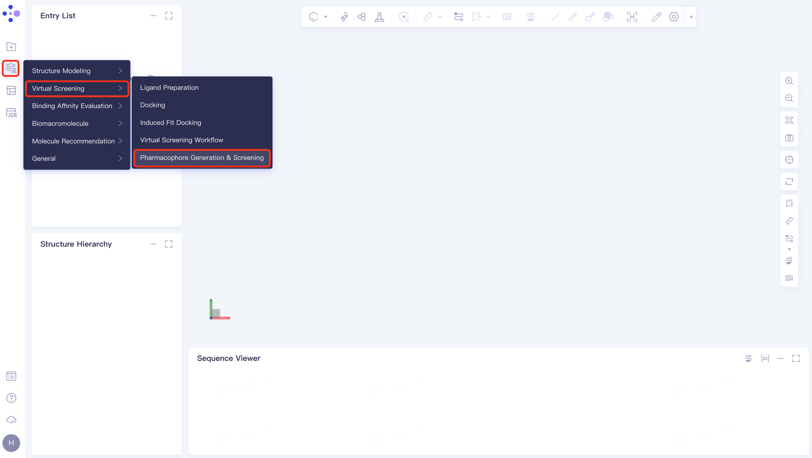 Pharmacophore Generation & Screening | Hermite Docs