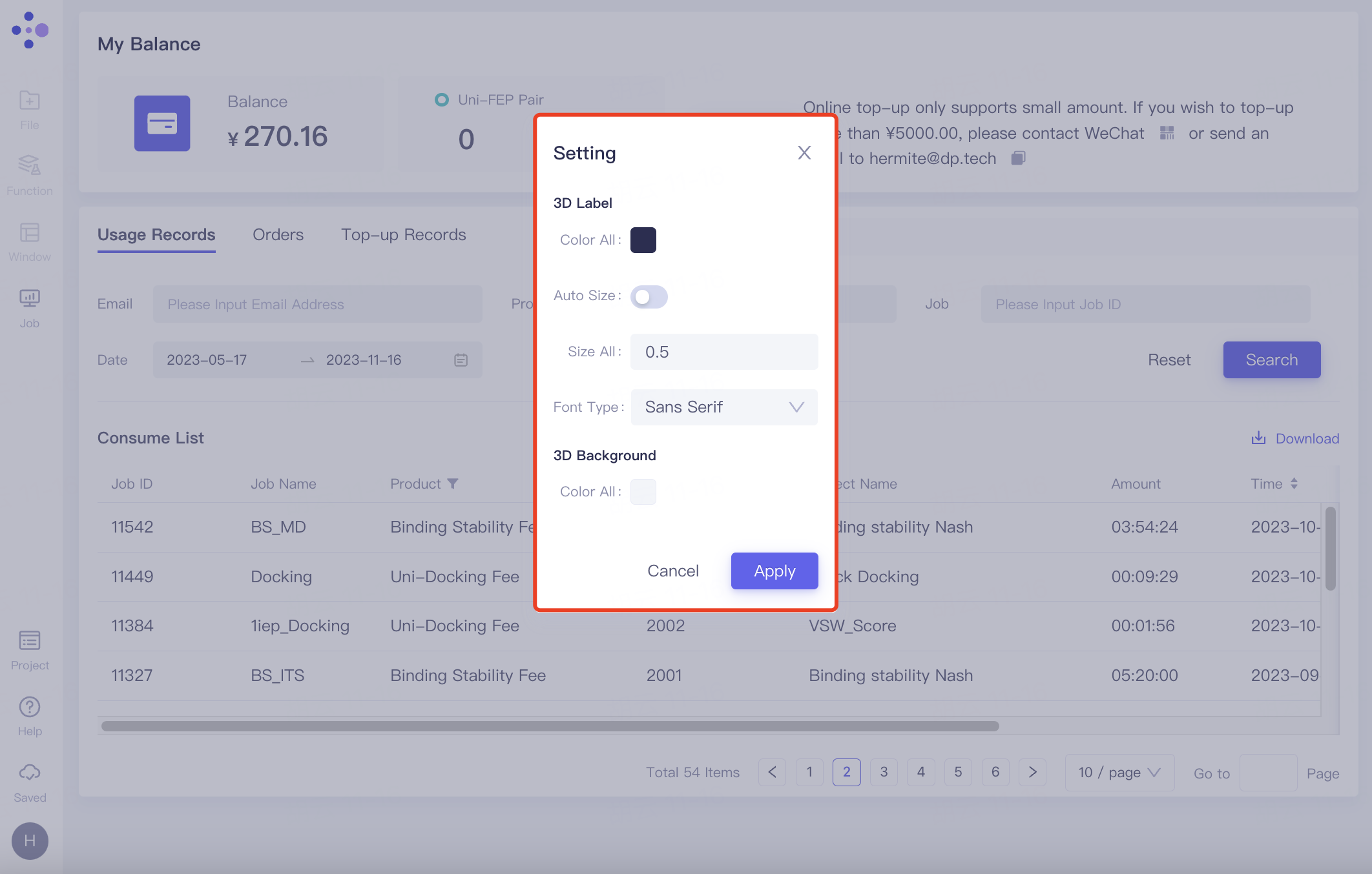 General Operation | Hermite Docs