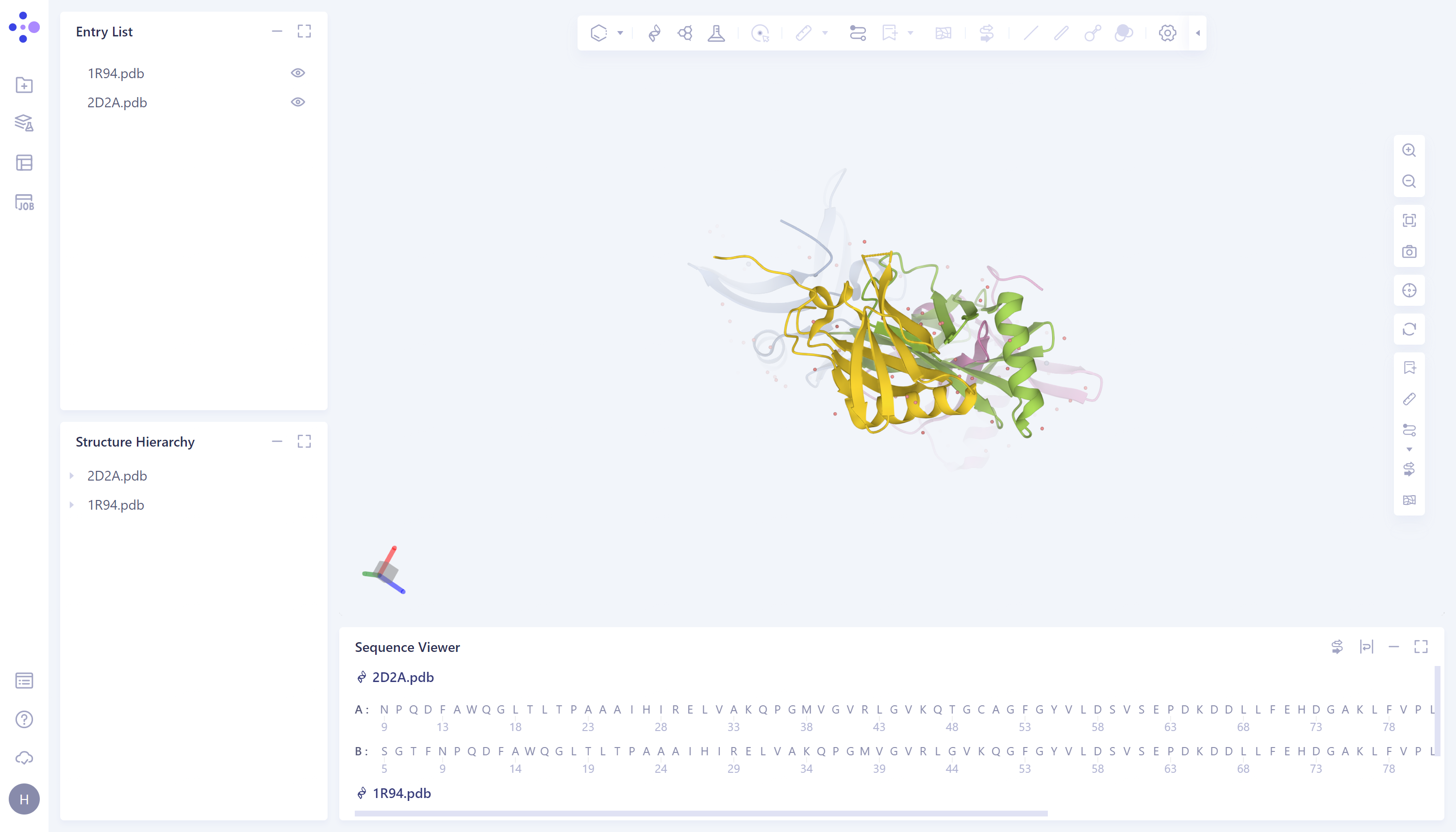Protein Alignment | Hermite Docs